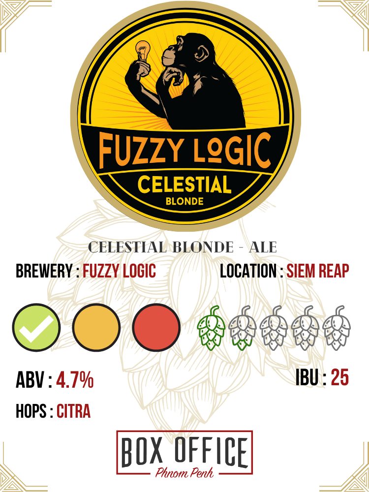 FUZZY LOGIC – CELESTIAL BLONDE - The Box Office Phnom Penh