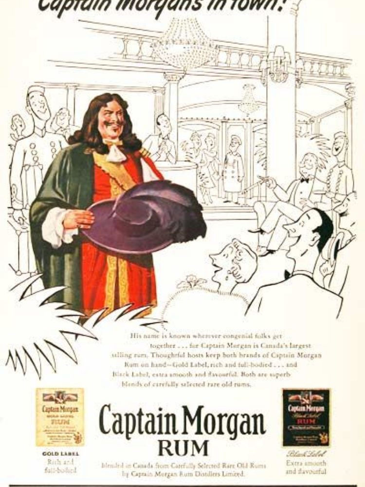 Rum - Captain Morgans Dark - The Box Office Phnom Penh