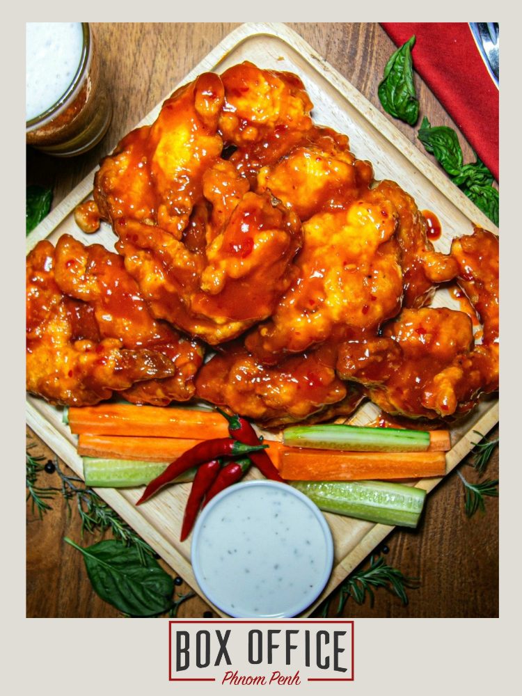 Chicken Wings (12) - The Box Office Phnom Penh