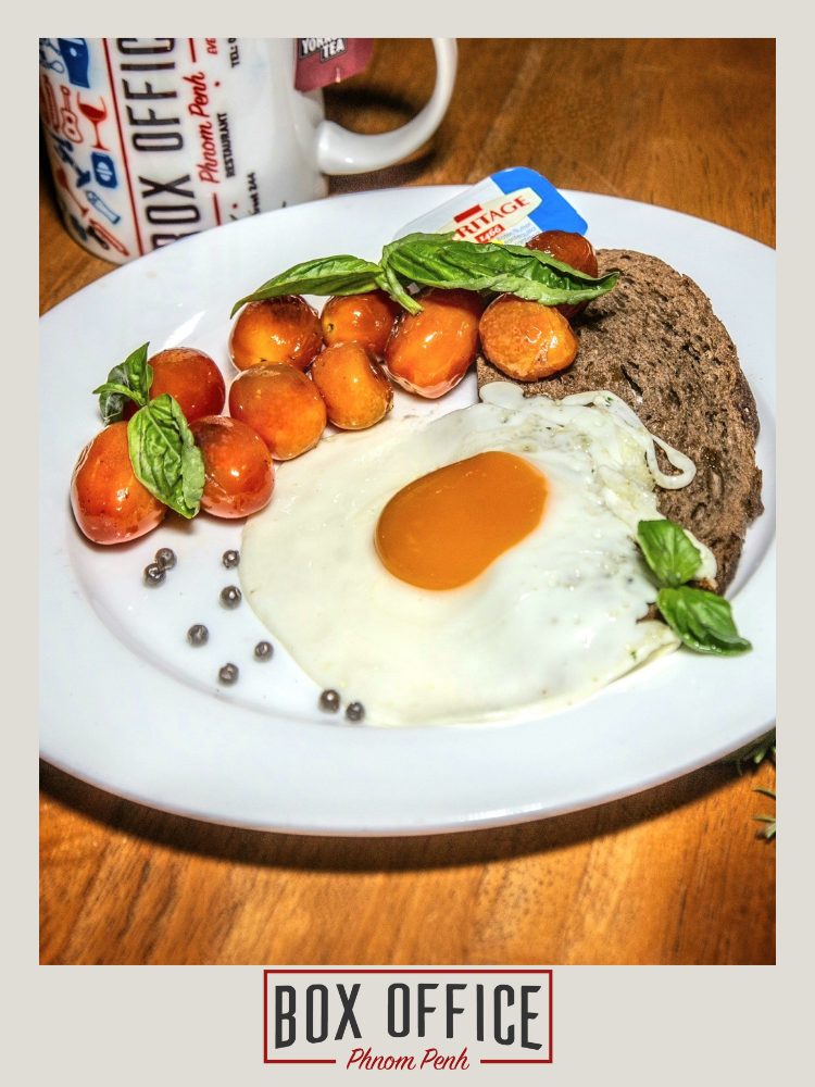 Eggs On Toast - The Box Office Phnom Penh