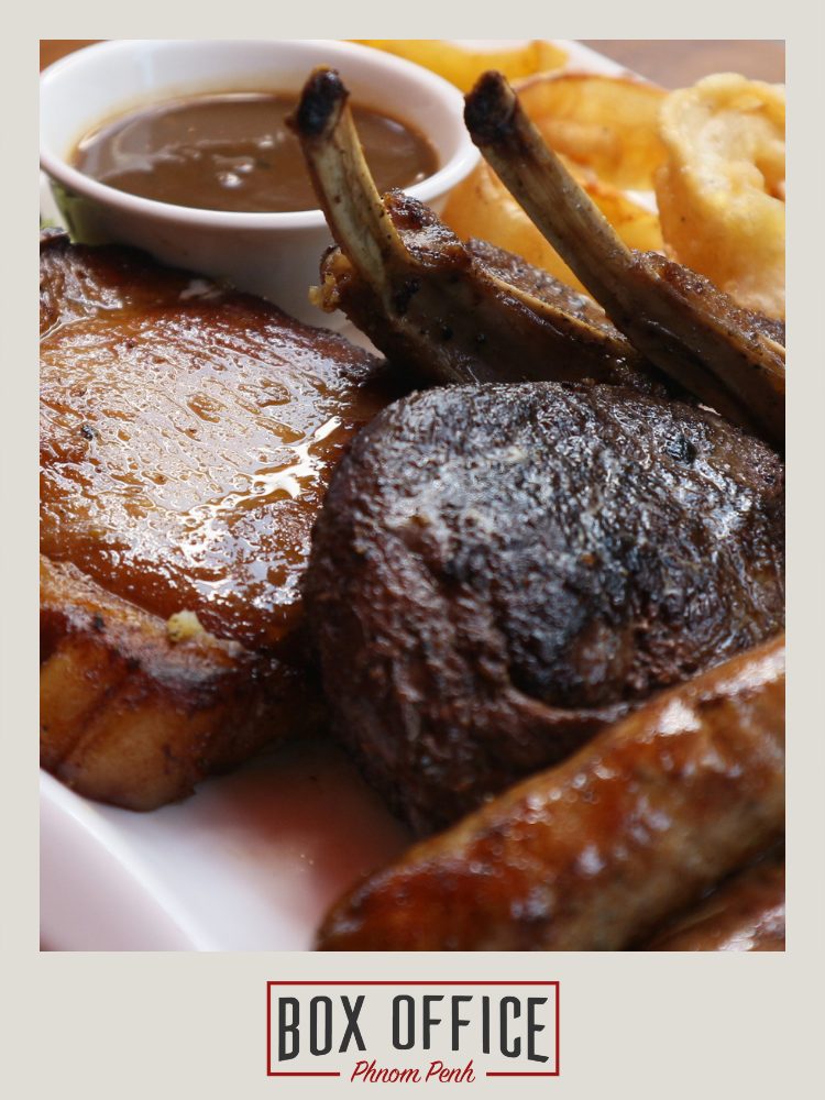 Full Monty Mixed Grill - The Box Office Phnom Penh
